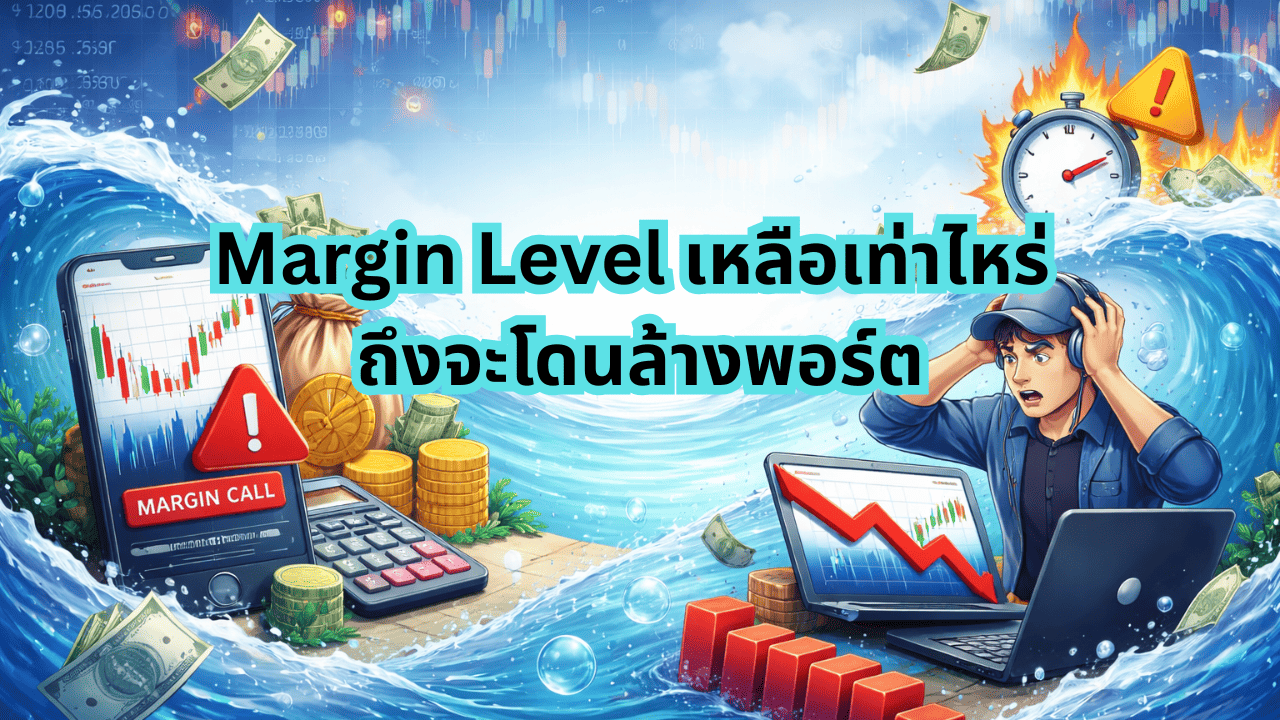 Margin Level เหลือเท่าไหร่ ถึงจะโดนล้างพอร์ต - ThaiFxWay